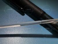 China Polished Surface Sapphire Glass Rod With Straight Flange 9.0 Hardness High Purity for sale