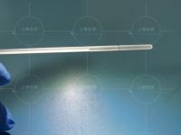 China Polished Surface Sapphire Glass Rod With Straight Flange 9.0 Hardness High Purity for sale