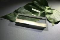 China Polished Surface Sapphire Components Sapphire Step Optical Lens Scratch Resistance for sale