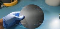 China 6Inch Dia153mm 0.5mm monocrystalline SiC Silicon Carbide crystal seed Wafer or ingot for sale