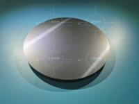 China 6Inch Dia153mm 0.5mm monocrystalline SiC Silicon Carbide crystal seed Wafer or ingot for sale