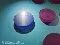 China Al2o3 Synthetic Colored Doped Laser Sapphire Crystal for sale