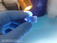 China Al2o3 Synthetic Colored Doped Laser Sapphire Crystal for sale