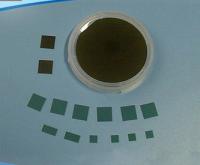 China Single Crystal 5*5mm 6H-N Polished Silicon Carbide Wafer for sale