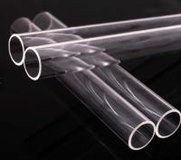 China Polished Medicine Dia 200mm JGS2 JGS1 Quartz Tube for sale