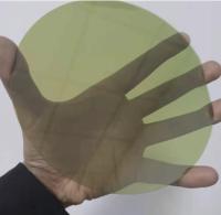 China Polished 100mm SIC Epitaxial Silicon Carbide Wafer 1mm Thickness For Ingot Growth for sale