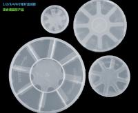 China PP 12 Inch Round Single Wafer Carrier Container Box Contamination Prevent for sale