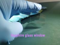 China Polygon 100um Thickness Sapphire Optical Window Wafer Chemical Resistance for sale