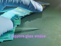 China Polygon 100um Thickness Sapphire Optical Window Wafer Chemical Resistance for sale