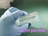 China Equipment Observation Sapphire Glass Window  With Step Hole for sale