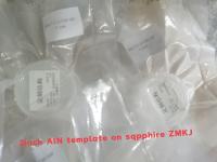 China 2 Inch Sapphire Substrate AlN Template Layer Wafer For 5G BAW Devices for sale