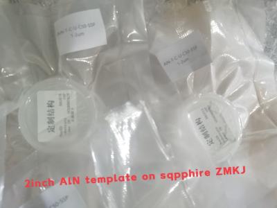 China 2 Inch Sapphire Substrate AlN Template Layer Wafer For 5G BAW Devices for sale