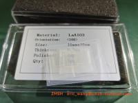 China 0.5mm LaAlO3 Crystal Wafers LAO Single Crystal Substrate for sale