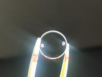 China Customized Size Sapphire Optical Window 2mm Thickness With Hole for sale