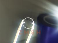 China Customized Size Sapphire Optical Window 2mm Thickness With Hole for sale