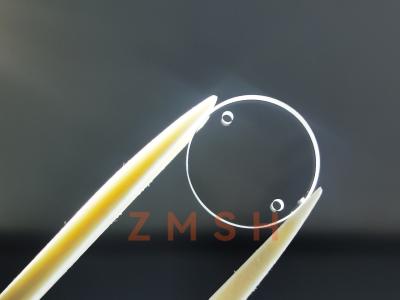 China Customized Size Sapphire Optical Window 2mm Thickness With Hole for sale