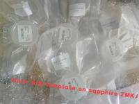 China 4inch Dia100mm GaN Template NPSS FSS AlN Template  AlGaN/GaN HEMT wafers for sale