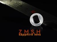 China Monocrystalline Synthetic Sapphire Optical Windows Glass With Step for sale