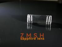 China Monocrystalline Al2O3 Sapphire Crylinder Rod Lens With Groove for sale