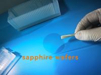 China 2inch 4inch 6inch Sapphire Wafer Substrate Single Crystal C Miscut A Degree M Plane for sale