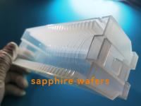 China Dia50.8mm Thic100+/-15um Sapphire Wafer Sapphire Window High Optical Transmittance DSP/SSP for sale