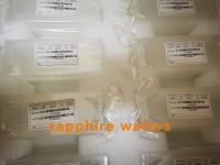 China Dia50.8mm Thic100+/-15um Sapphire Wafer Sapphire Window High Optical Transmittance DSP/SSP for sale