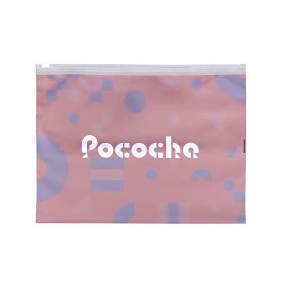 China Zhihe in Stock Wholesale Price PE Material Zipper Bags for Daily Use Clothing Packaging Zipper Bag Clothes Shoes Storage Bag for sale