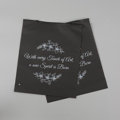 China Zhihe Custom Recyclable PE Zipper Bags for T-Shirt Swimwear Socks & Shoes-Resealable Zip Lock with Custom Logo for sale
