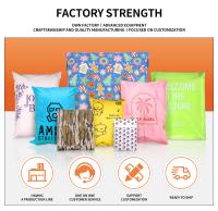 China Zhihe Eco-Friendly Poly Shipping Bags Self Adhesive Courier Parcel Delivery Biodegradable 120 Microns Logo Custom Mailing Bags for sale