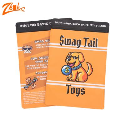China Pad Printing Zhihe Stand up Pouch Moisture Proof PE Mylar Bags 1kg-20kg for Cat Litter Dog Food and Jelly Packaging for sale
