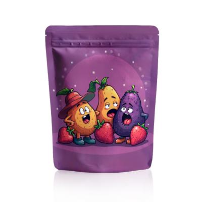 China Customizable Open End Heat Seal Black Mylar Bags for Lollipop Packaging ROHS/ISO9001/ISO2008 Certified for sale