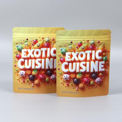 China Zhihe 3.5g Capacity Resealable Mylar Bag Stand Up Pouch For Food Packaging for sale