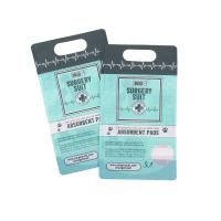 China Custom Rotogravure Printed Stand-Up Pouch with Die-Cut Handle & Clear Window for sale