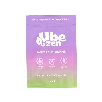 China Custom Gradient Printed Stand-Up Pouch — Food-Grade for sale