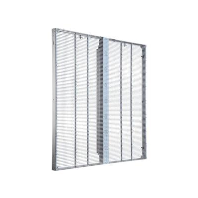 China MQ10-10 Curtain Wall Flexible Transparent LED Screen with 10mm Pixel Pitch and 1920Hz Refresh Rate for Building Facades for sale