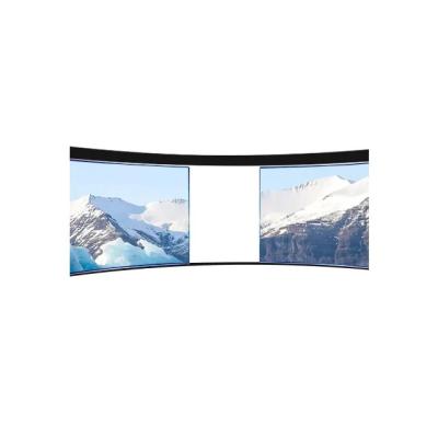 China Outdoor Indoor Curved LED Display Screen Wall Mechanical System - 650mm Panel Width Dual Environment Solution for sale