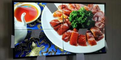China 55-inch & 46-inch LCD Video Wall Display with 500 cd/m² Brightness and 60,000 Hour Lifespan for Commercial Advertising for sale