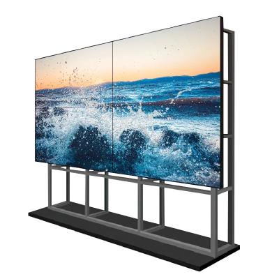 China 46-inch & 55-inch Bezel LCD Video Wall Display Monitor 2K 4K 500cd/m² 178° Viewing Angle for sale