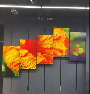 China Caiyi LCD Screen Wall Truss Display with 0.01-1.00mm Accuracy and 200W-7500W Motor Options for Indoor HD Video Walls for sale