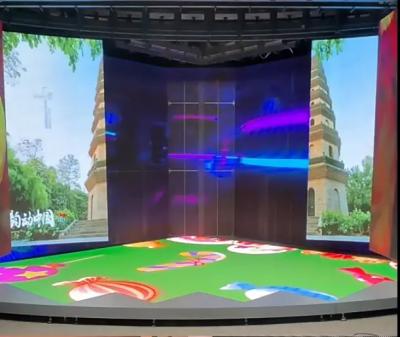 China Indoor Transparent Curved Sliding LED Display with 180-Degree Viewing Angle for Glass Door Applications for sale