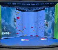 China Outdoor Indoor LED Advertising Screen Mechanical Sliding Matrix with 150x150mm Aluminum Profile and 0.01-0.03mm Positioning Accuracy for sale