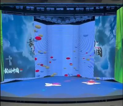 China Outdoor Indoor LED Advertising Screen Mechanical Sliding Matrix with 150x150mm Aluminum Profile and 0.01-0.03mm Positioning Accuracy for sale