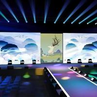 China Mobile LED Advertisement Display Screen with 24-380V Power Supply and 60 Brushless Servo Motor for Stage Video Wall for sale