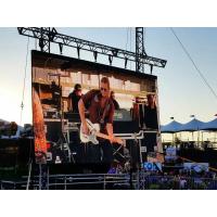 China P3.91 Outdoor LED Display Screen 5000cd Brightness Slim Cabinet Full Color Panel for Advertising for sale