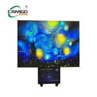 China Outdoor Rotating LED Advertising Screen - Full Color Waterproof Display with 360° Rotation & 0.01° Positioning Accuracy for sale