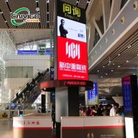 China Outdoor HD Rotating LED Screen Display with 360° Rotation and 0.01-0.1° Positioning Accuracy for Advertising Applications for sale