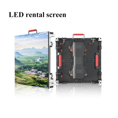 China P2.604 LED Screen with Die-Cast Aluminum Cabinet - 2.604mm Pixel Pitch for Indoor Rental Events for sale