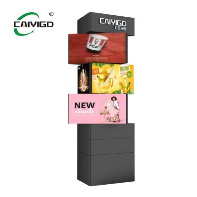 China 3000x2400mm Outdoor Rotating LED Display Screen with High Brightness and IP65 Protection for Commercial Advertising for sale