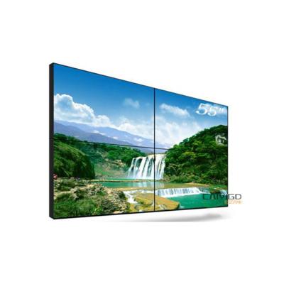 China 55-Inch Bezel-Less LCD Splicing Screen for Professional Wall-Mounted Display Applications for sale