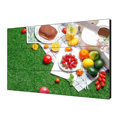 China 55-Inch Ultra Narrow Bezel LCD Splicing Screen for Video Wall Displays with Seamless Multi-Panel Integration for sale